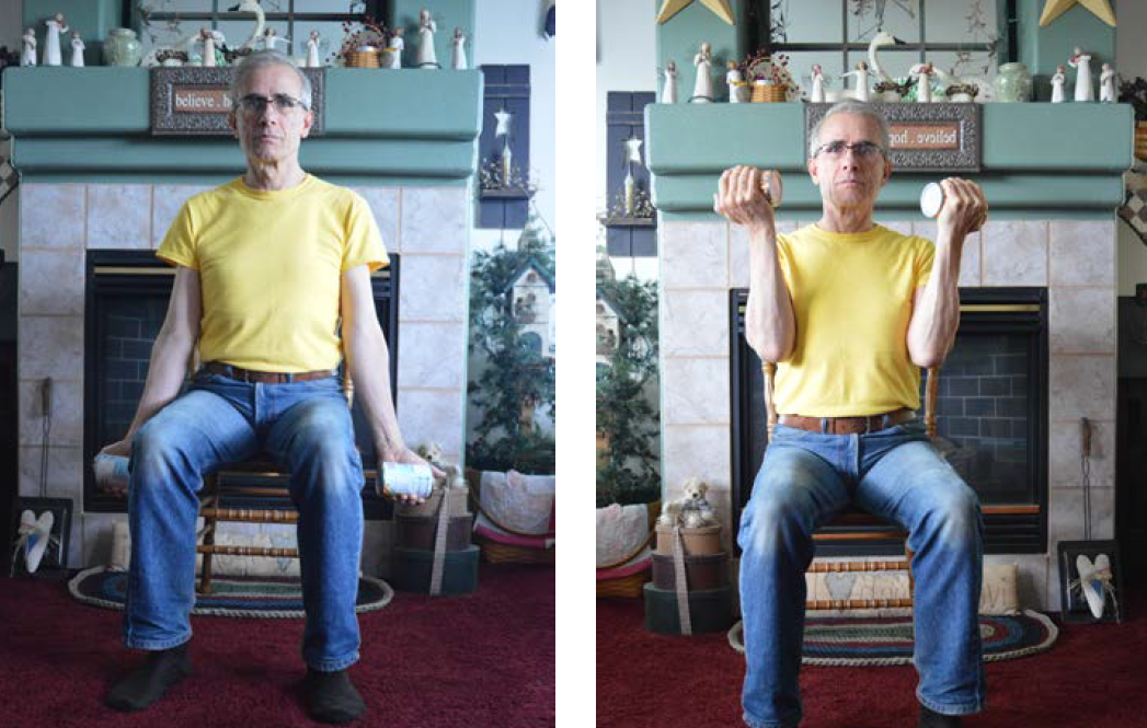 Chair Exercises: Bicep Curls – Food Smart Colorado